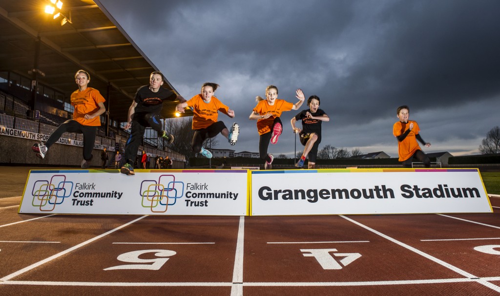 Grangemouth Stadium New Track Launch - Scottish Athletics