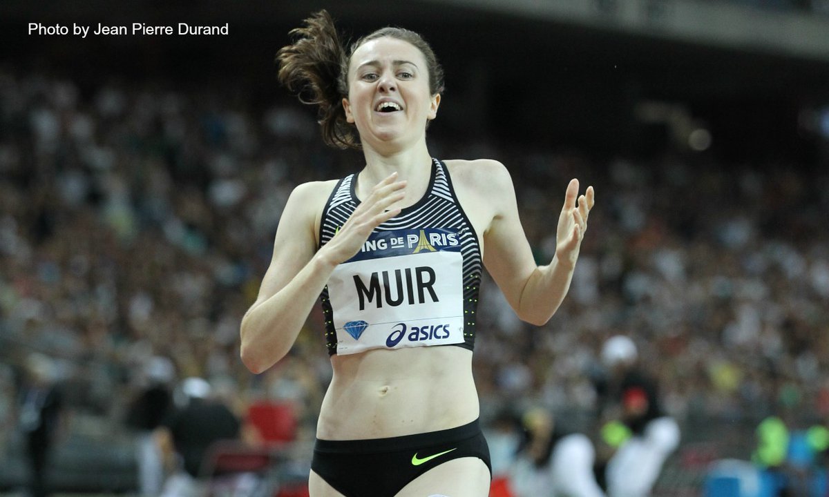 Muir breaks British record again with 3.55 - Scottish Athletics