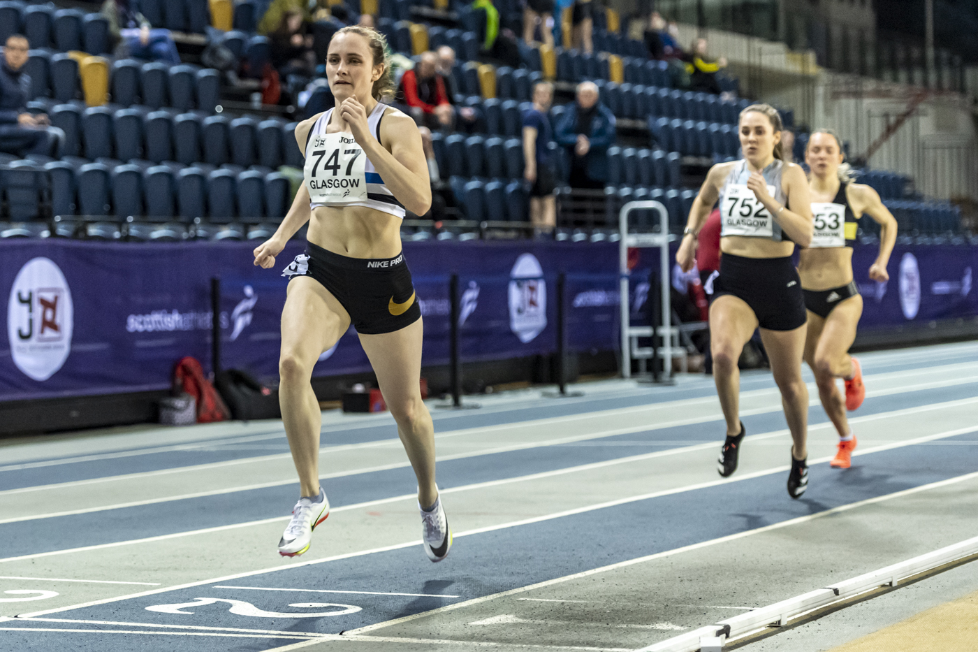 Stacey's clean sweep of sprint titles - Scottish Athletics