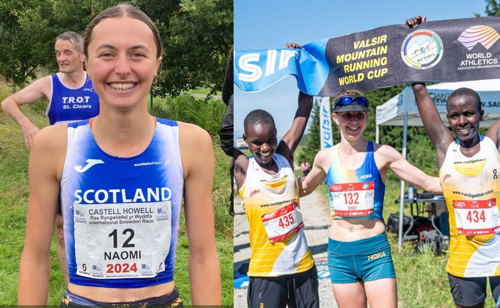 Success on the hills: Naomi wins Snowdon and Scout first in France, too ...