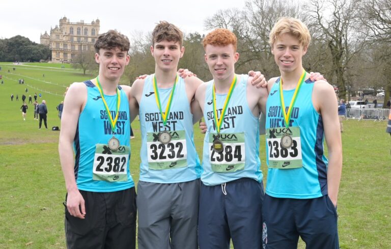 Team 1-2 for our U20 Men at Inter-Counties and West win U17 Men, too ...